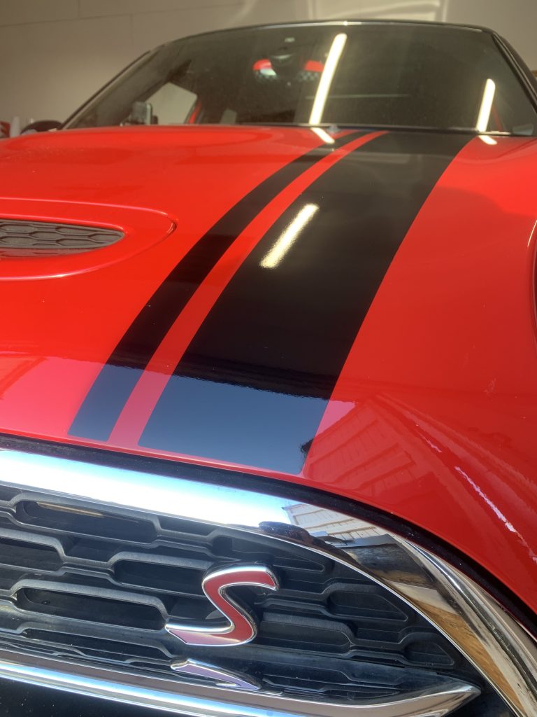 Mini Clubman Bonnet Stripes - The Sticker Guys