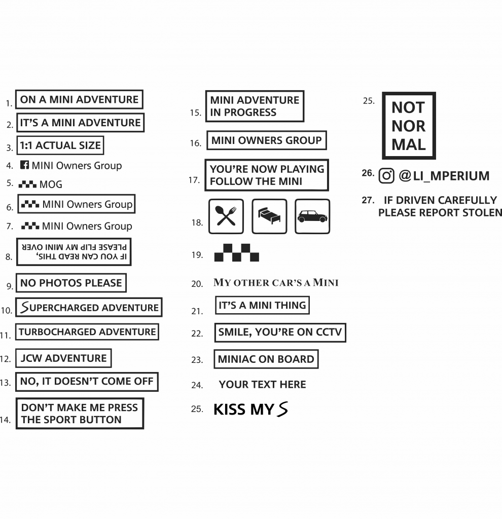 Mog - Sticker Options - The Sticker Guys